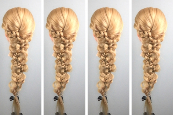 Vlecht met 3 vlechten maken